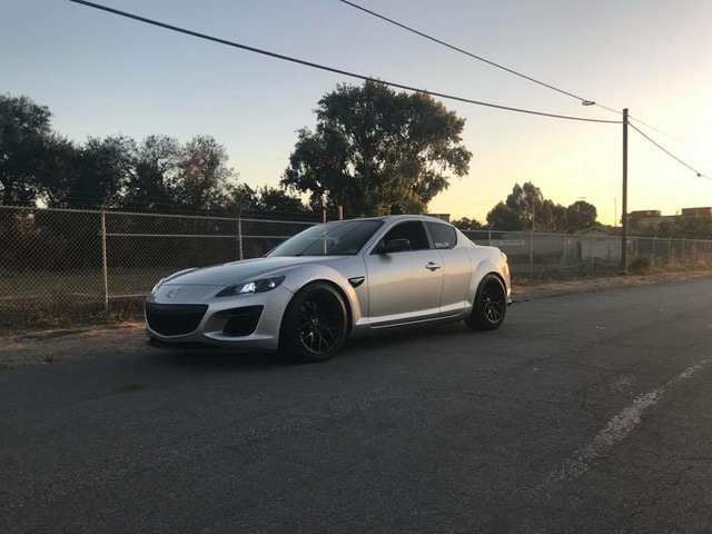 Mazda Rx8 Black Rims