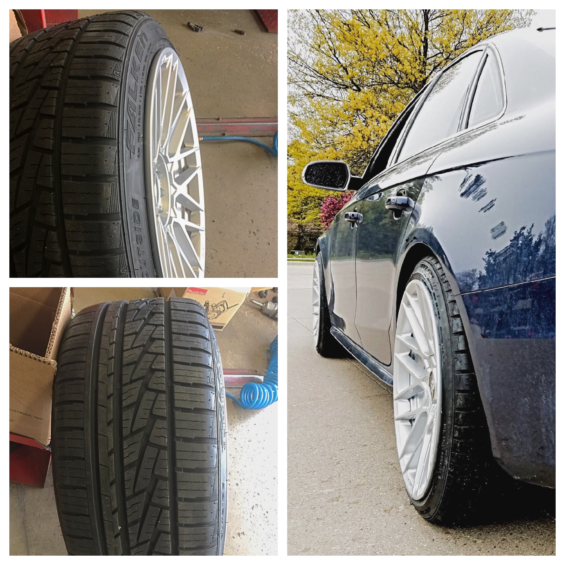 2013 Audi S4 on Rotiform RSE